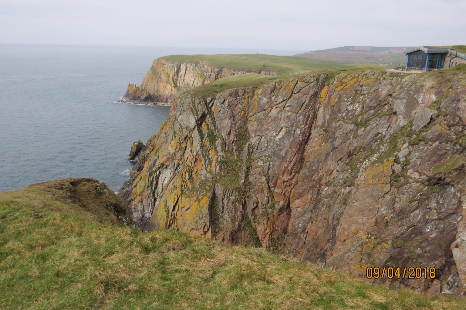 Saltwater fly fishing for pollack in Scotland