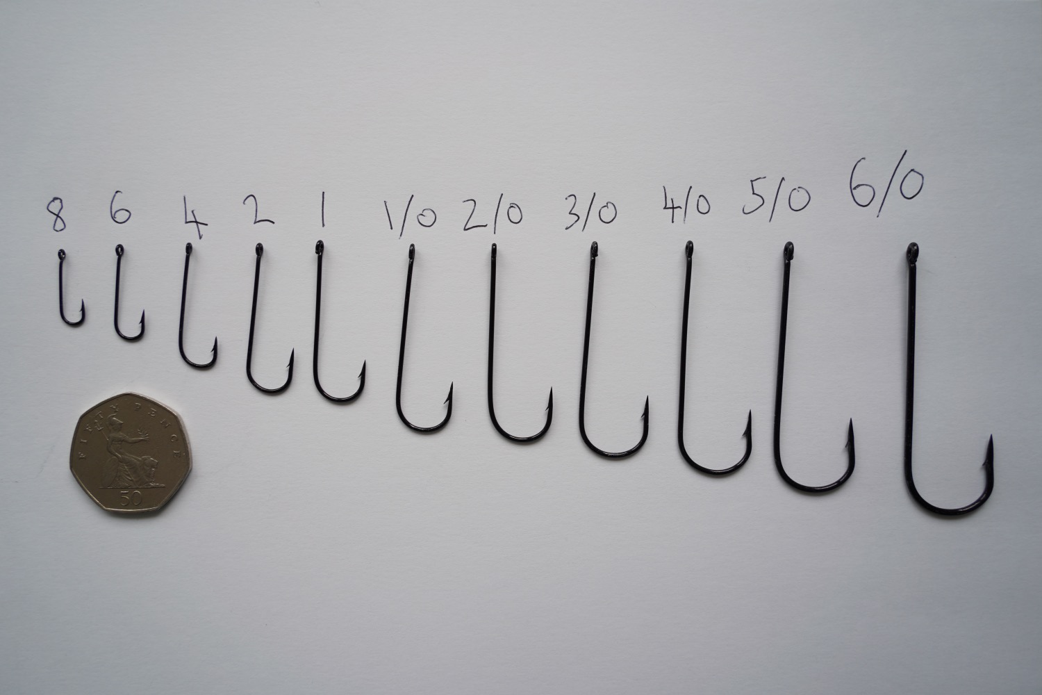 Sea Fishing Hook Sizes UK Guide