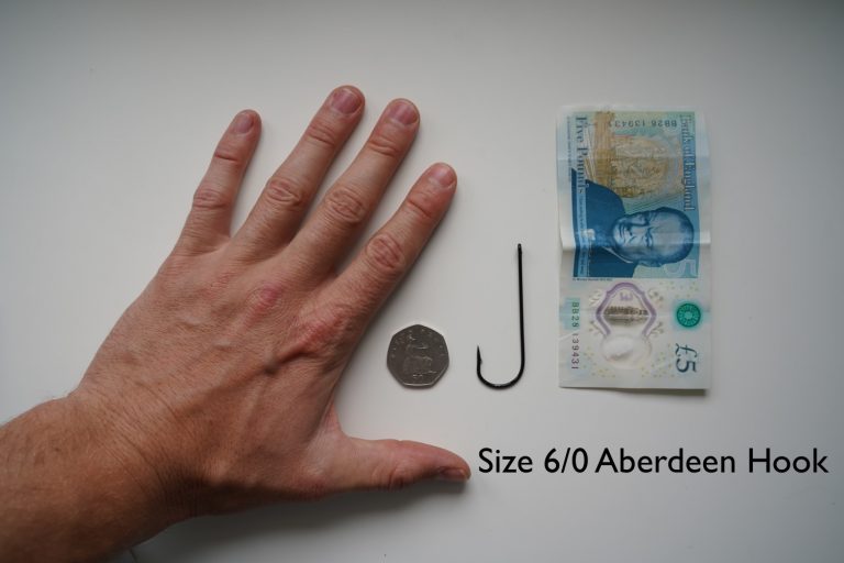 Sea fishing hook sizes | UK Guide